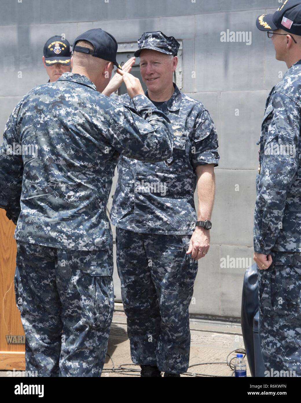 U.S. 5TH FLEET AREA OF OPERATIONS (May 18, 2017) Capt. Peter Nilsen ...