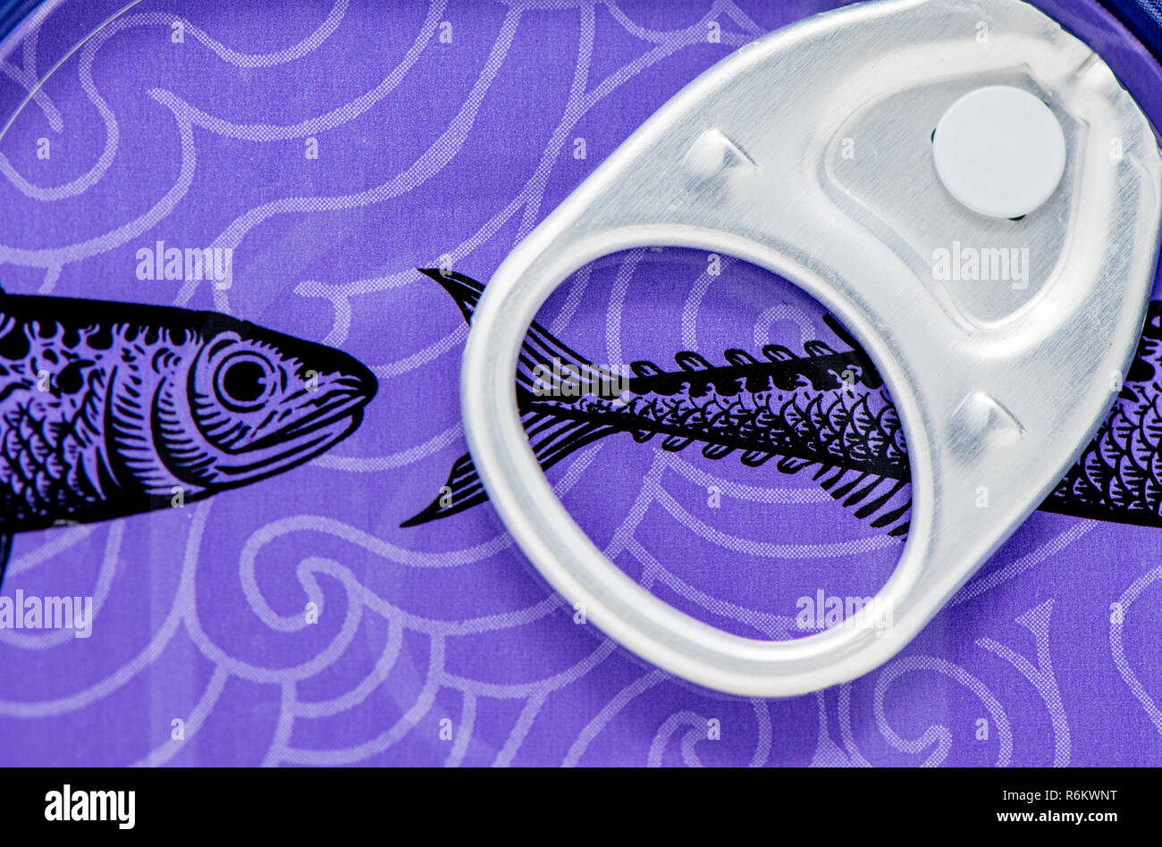 Morrisons Mackerel fillets in sunflower oil contained in a ringpull tin ...