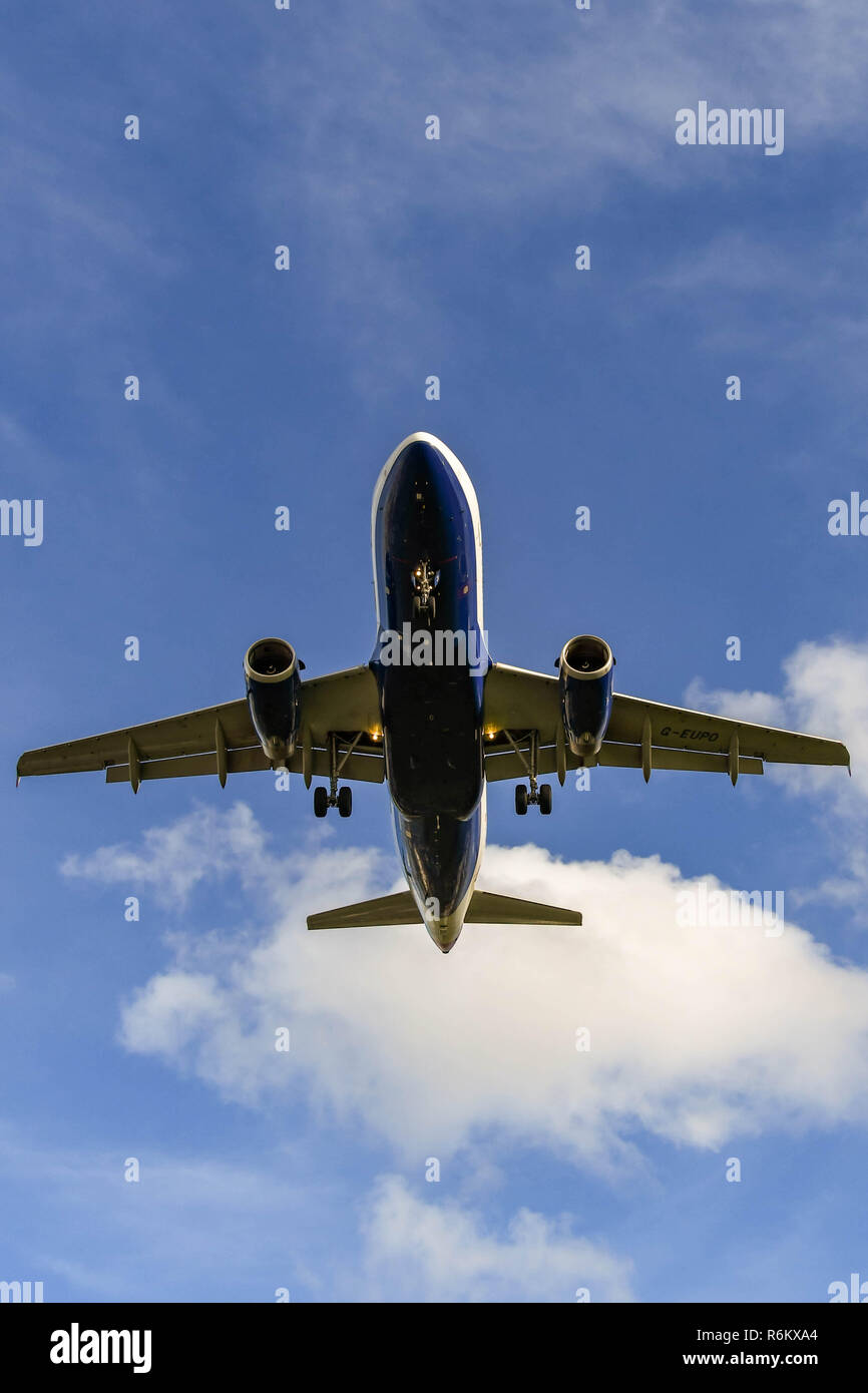 Ba plane overhead view hi-res stock photography and images - Alamy