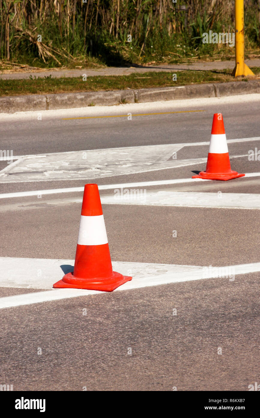 Road Construction Cones