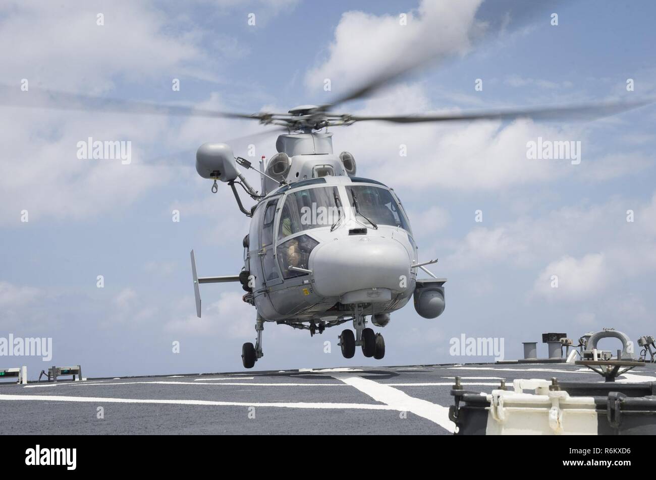 MEDITERRANEAN SEA (May 20, 2017) A French Navy Panther anti-submarine ...