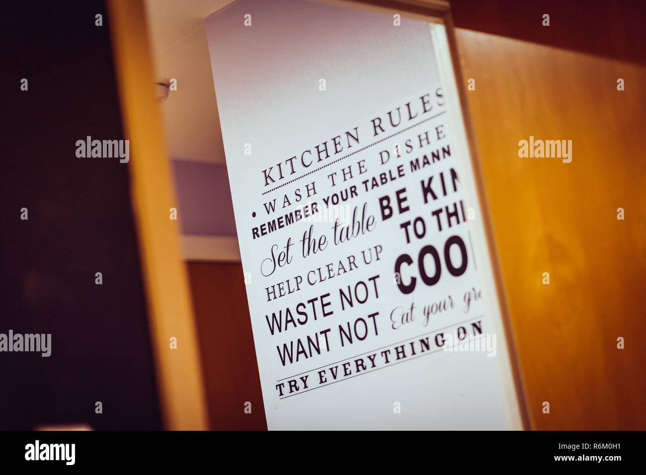 My kitchen rules hi-res stock photography and images - Alamy