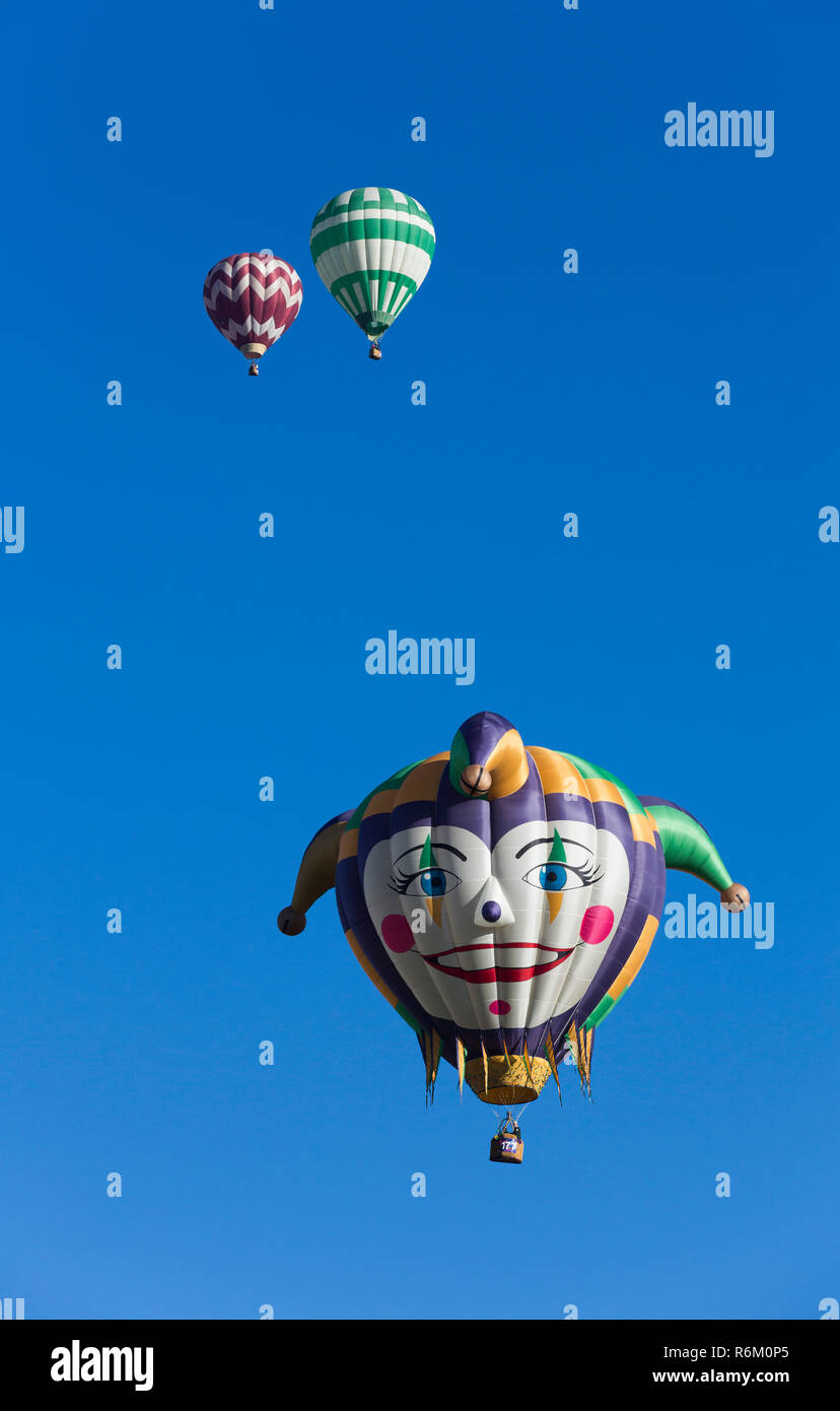 Hot Air Balloons with Special Shape Balloon "Lady Jester", 2015 Balloon ...