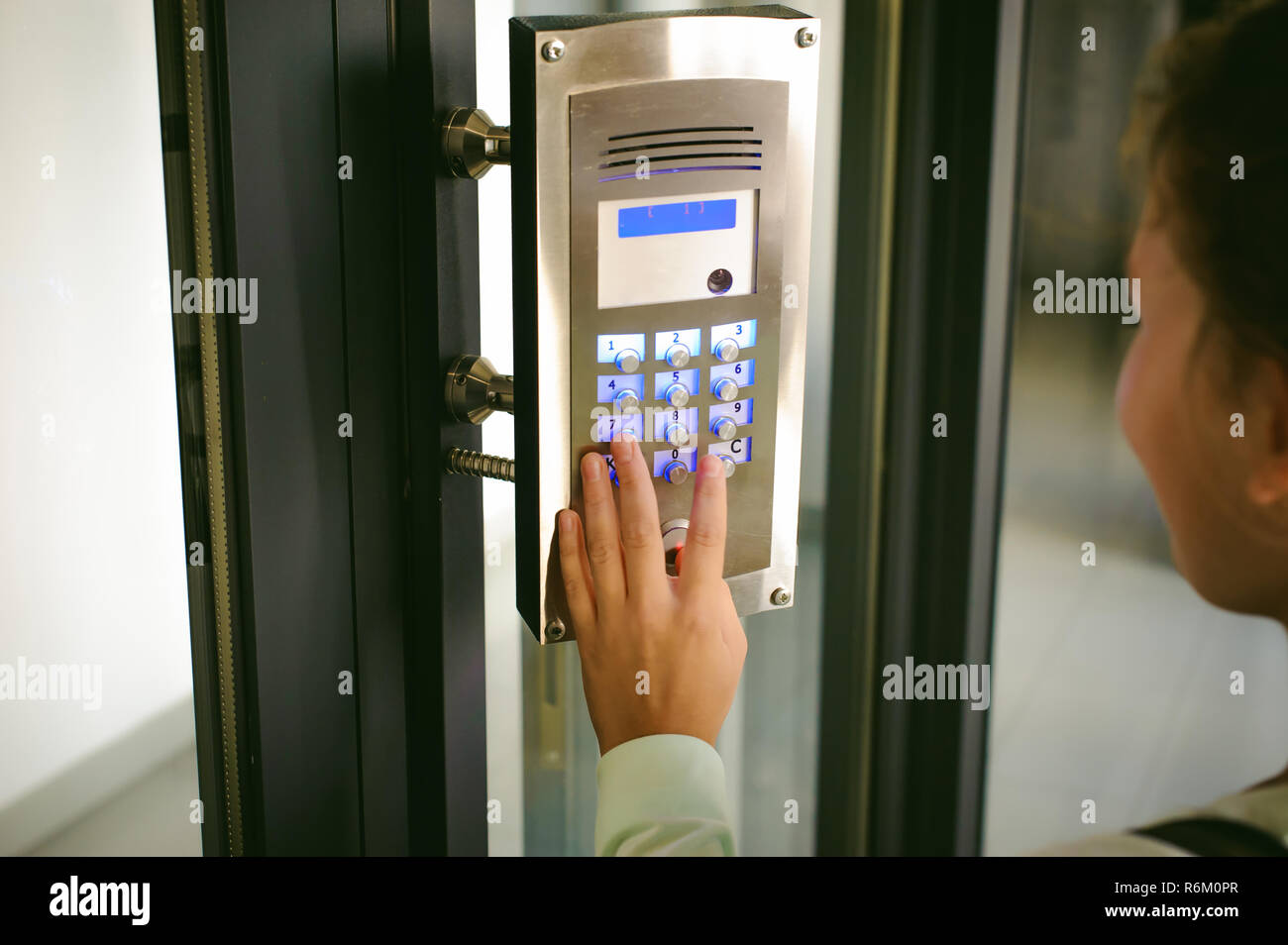 Video intercom indoor panel hi-res stock photography and images - Alamy