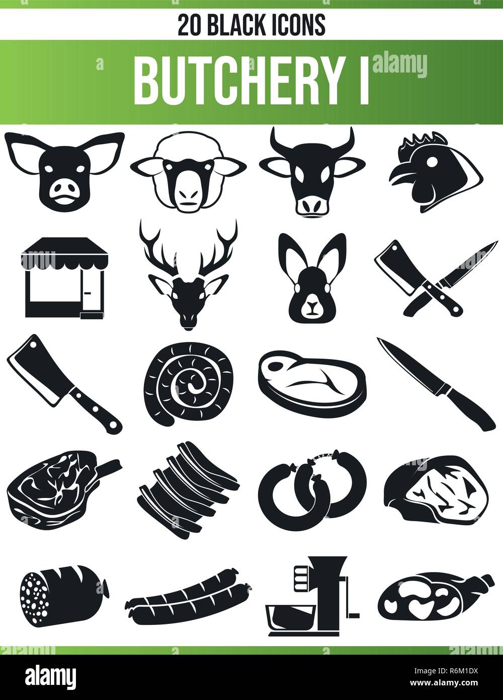 Sheep abattoir Stock Vector Images - Alamy