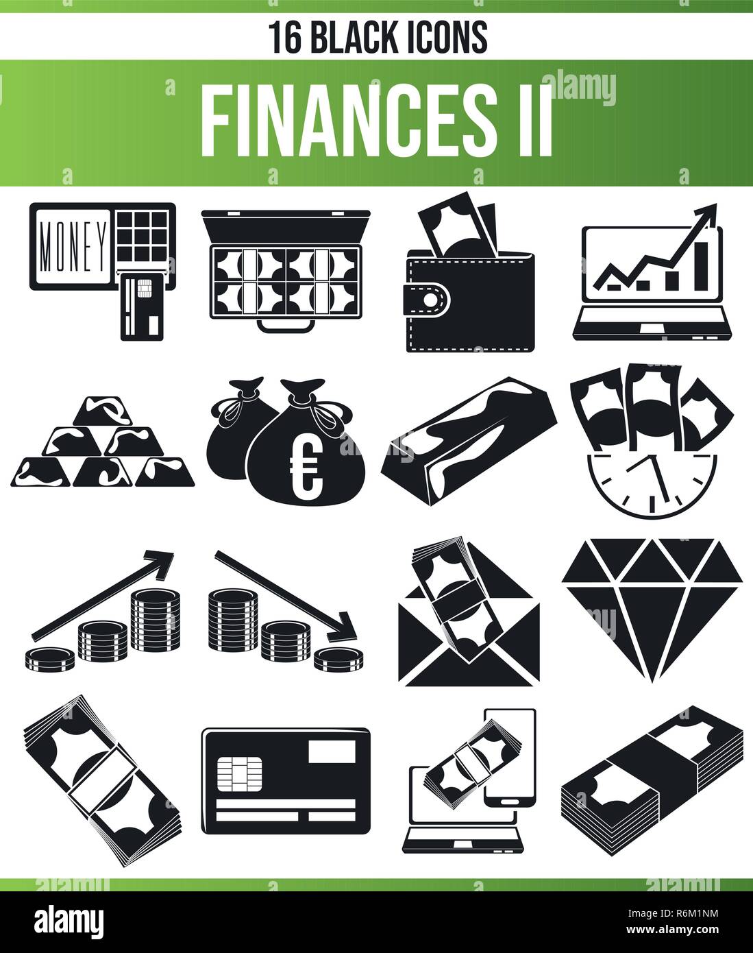 Money pictograms hi-res stock photography and images - Alamy