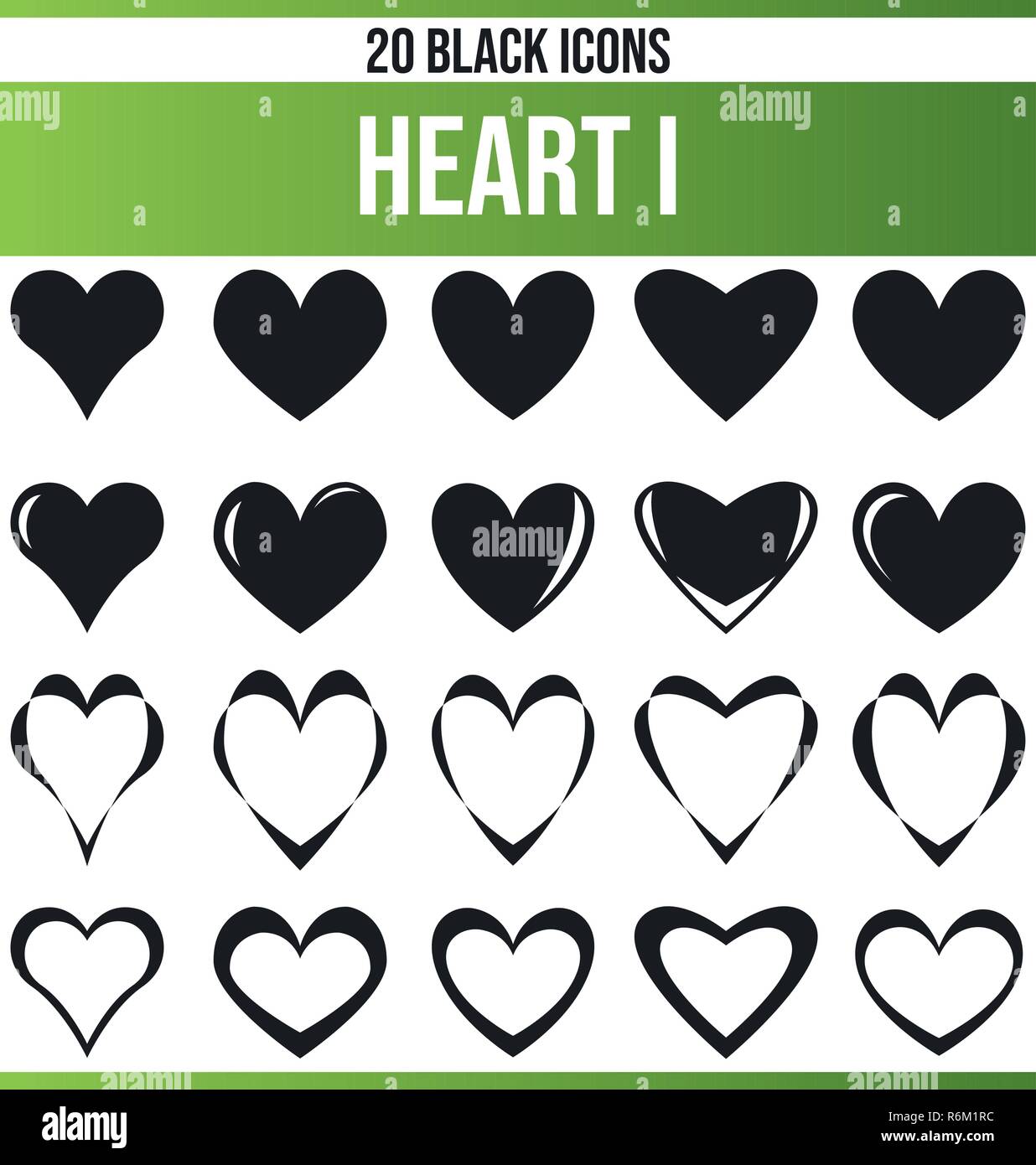 Perfect heart Stock Vector Images - Alamy