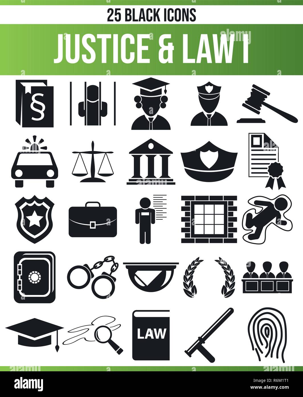 Sentencing murder Stock Vector Images - Alamy