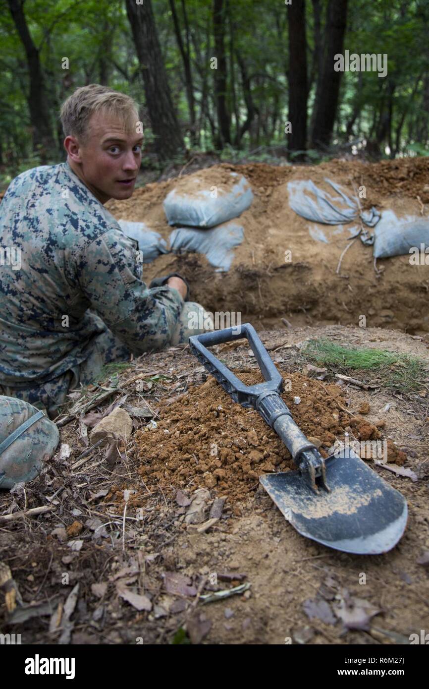 U.S. Marine Cpl. Jake Kinder a Riflemen with India Company, 3rd ...