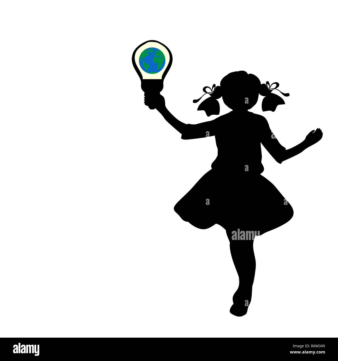 Earth hour green planet Cut Out Stock Images & Pictures - Alamy