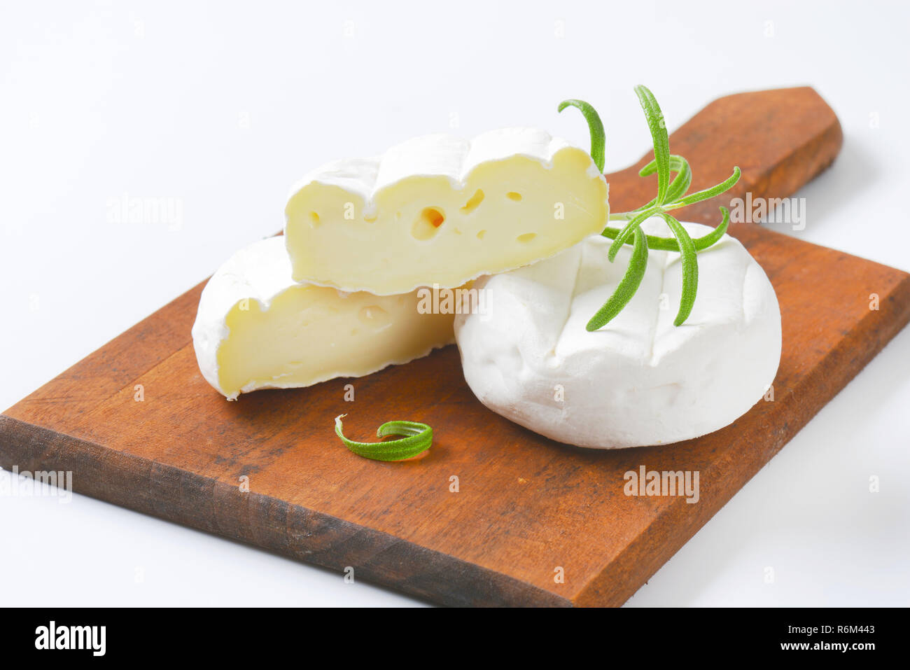 Italian soft-ripened cheese Stock Photo - Alamy