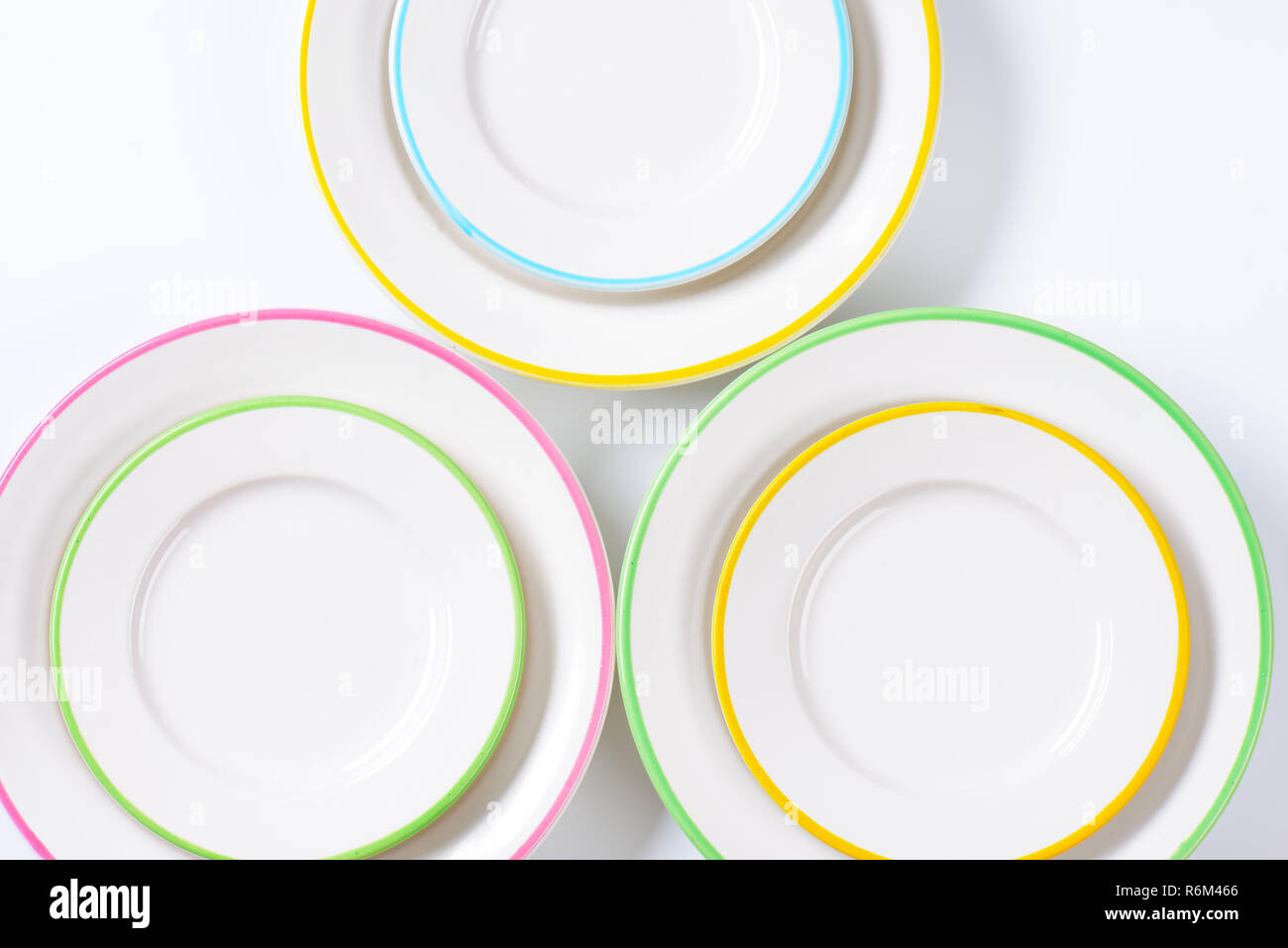 Melamine plates hi-res stock photography and images - Alamy