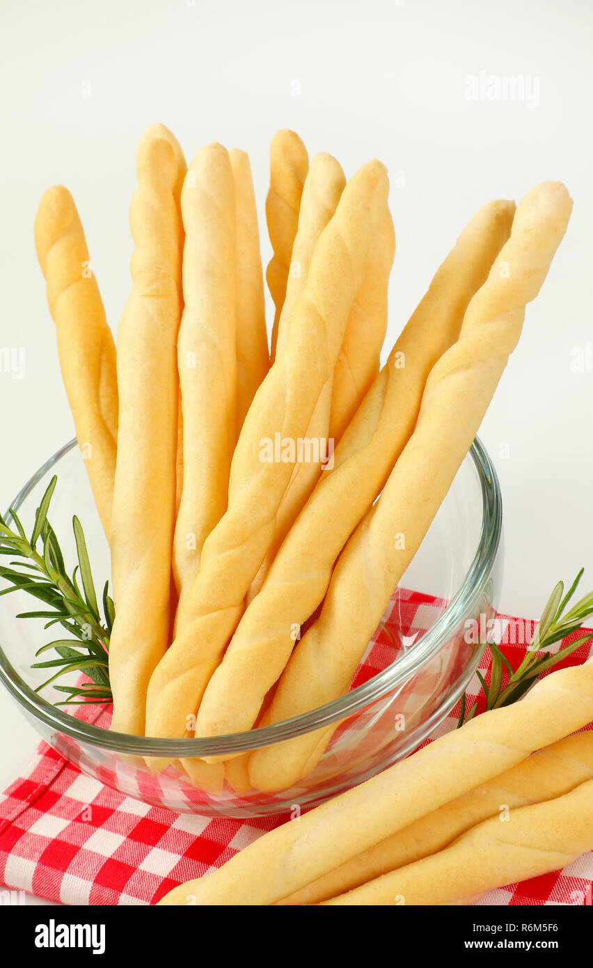 crispy bread sticks Stock Photo - Alamy