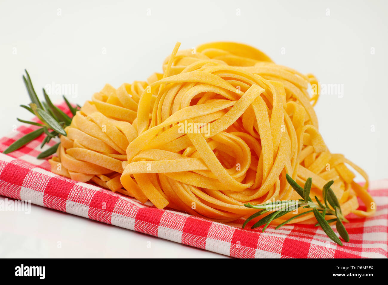 dried ribbon pasta Stock Photo - Alamy