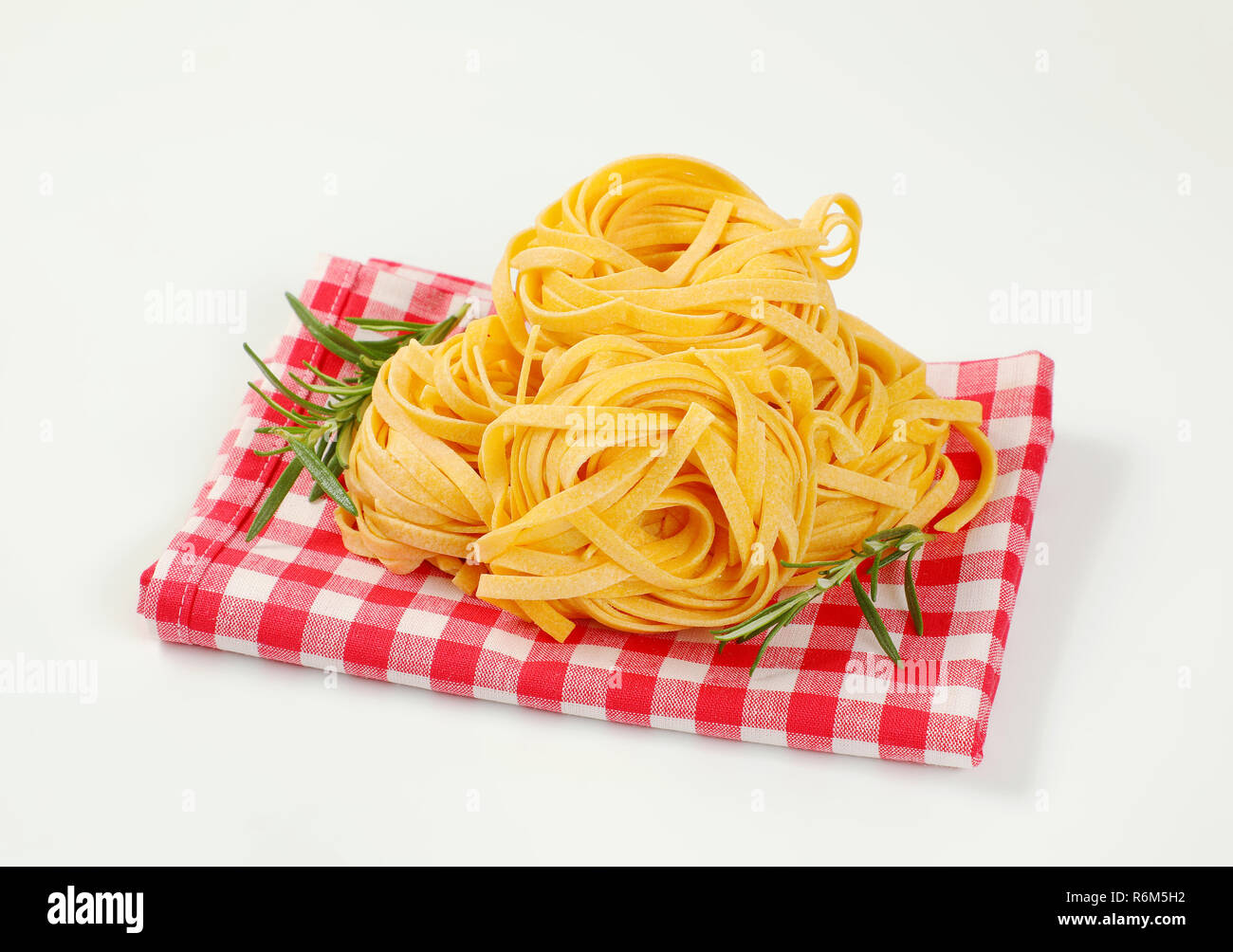 dried ribbon pasta Stock Photo - Alamy