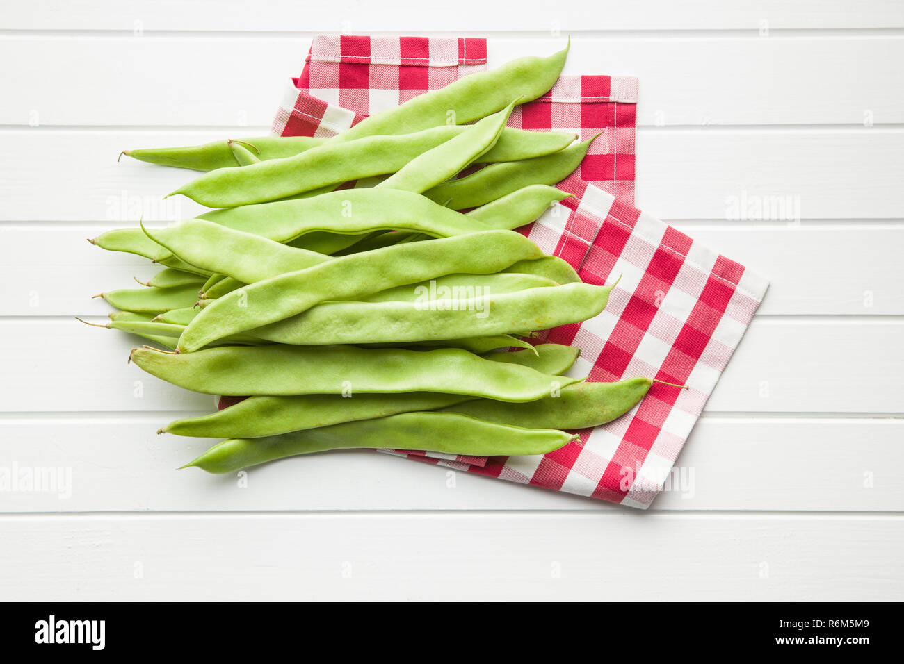Green string beans pods Stock Photo - Alamy
