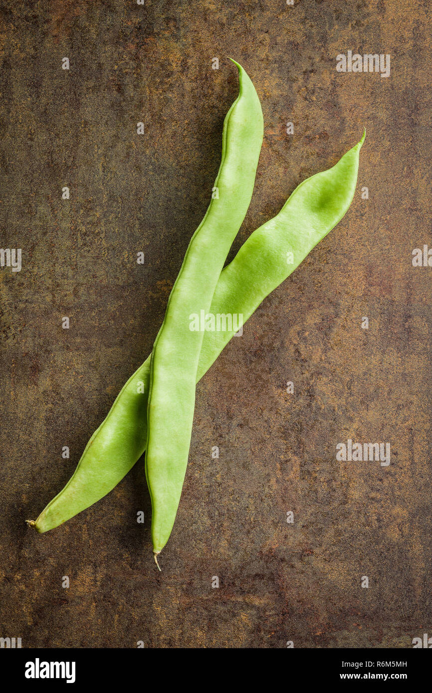 Green string beans pods Stock Photo - Alamy