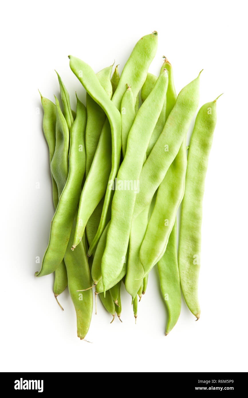 Green string beans pods Stock Photo - Alamy