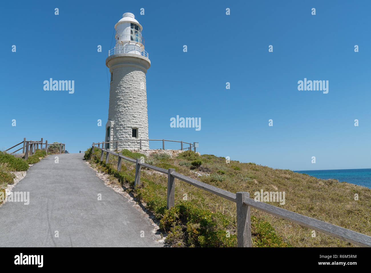 bathurst lighthouse on rottnest island,western australia Stock Photo ...