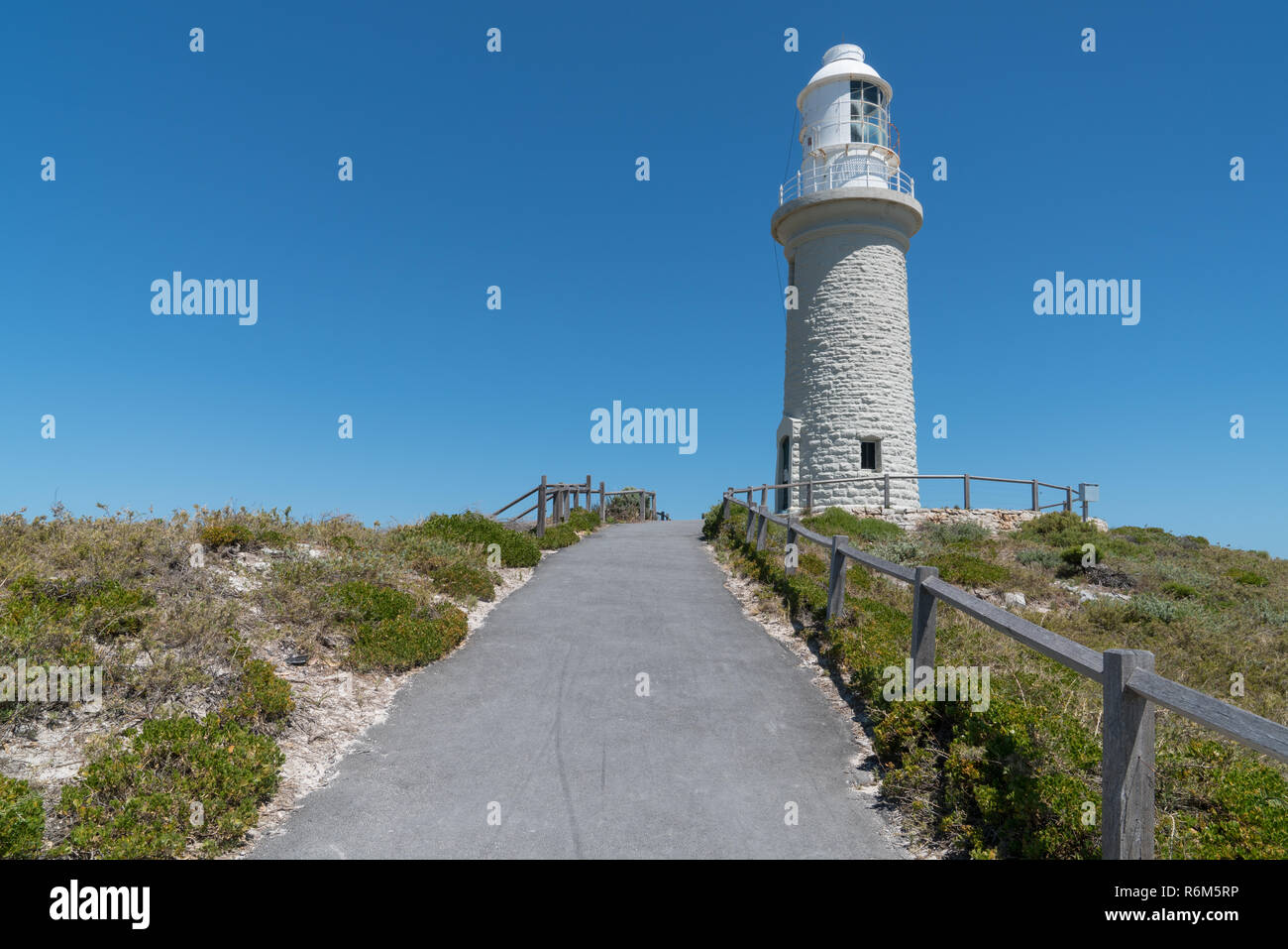 bathurst lighthouse on rottnest island,western australia Stock Photo ...