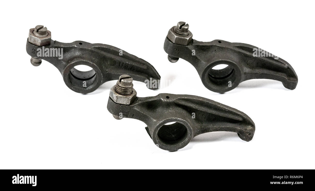 Antique automotive adjustable rockers Stock Photo - Alamy