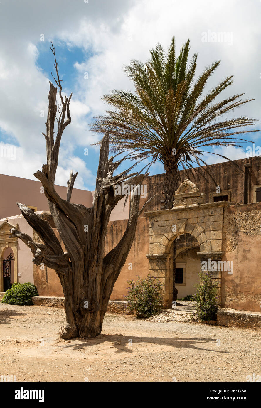 The convent of arkadi hi-res stock photography and images - Alamy