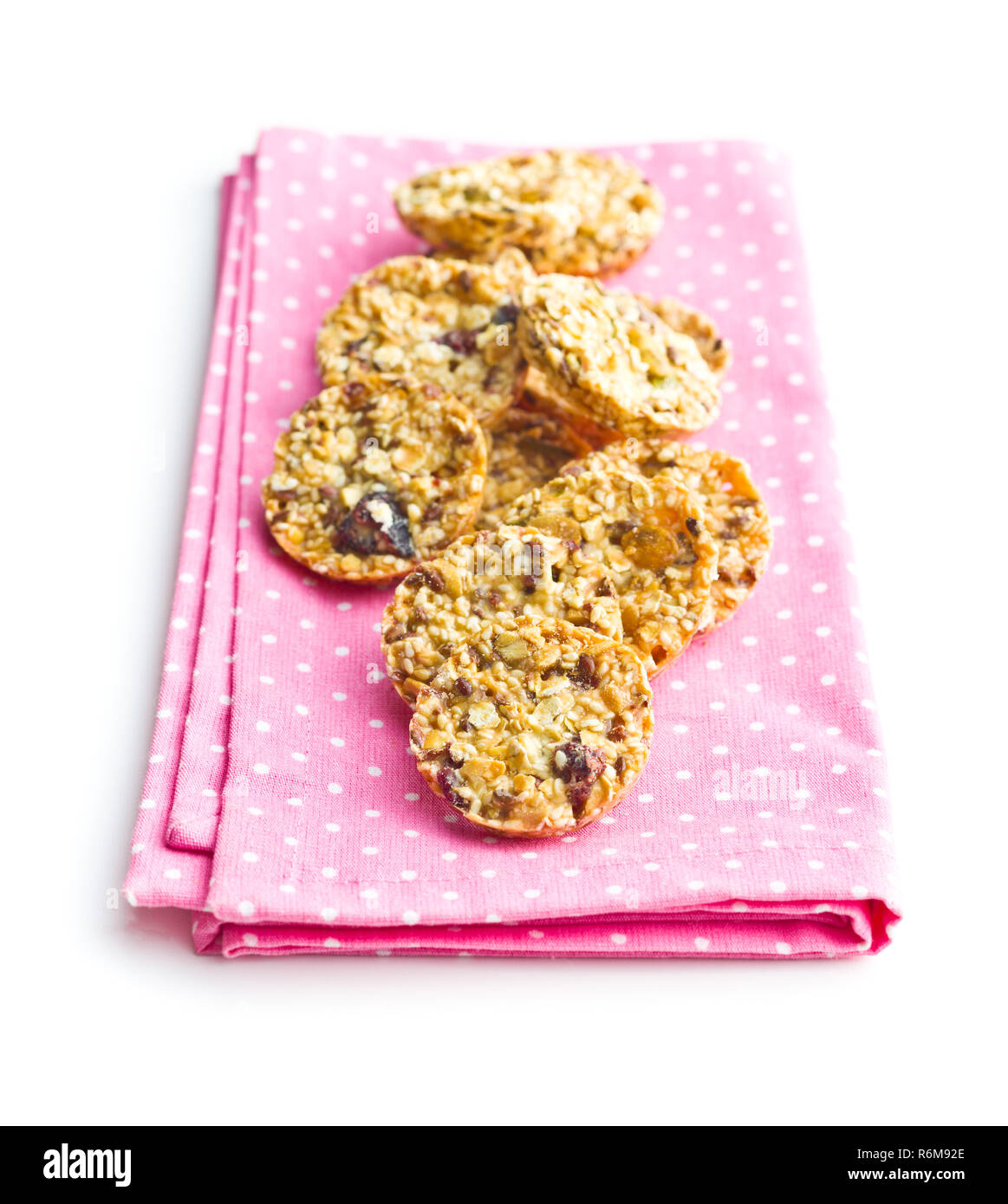Oatmeal cookies, granola cookies Stock Photo - Alamy