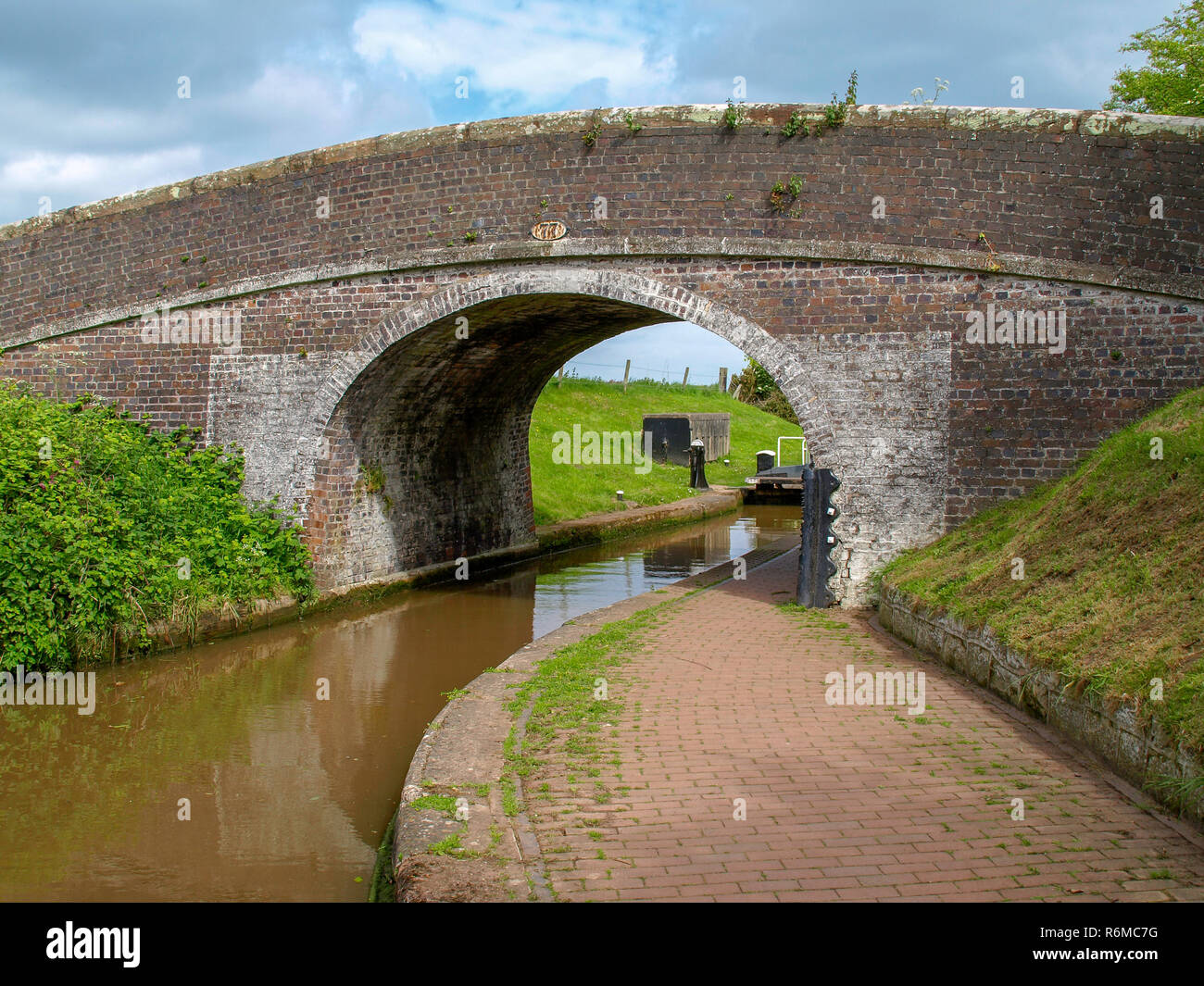Audlem lock canal hi-res stock photography and images - Alamy