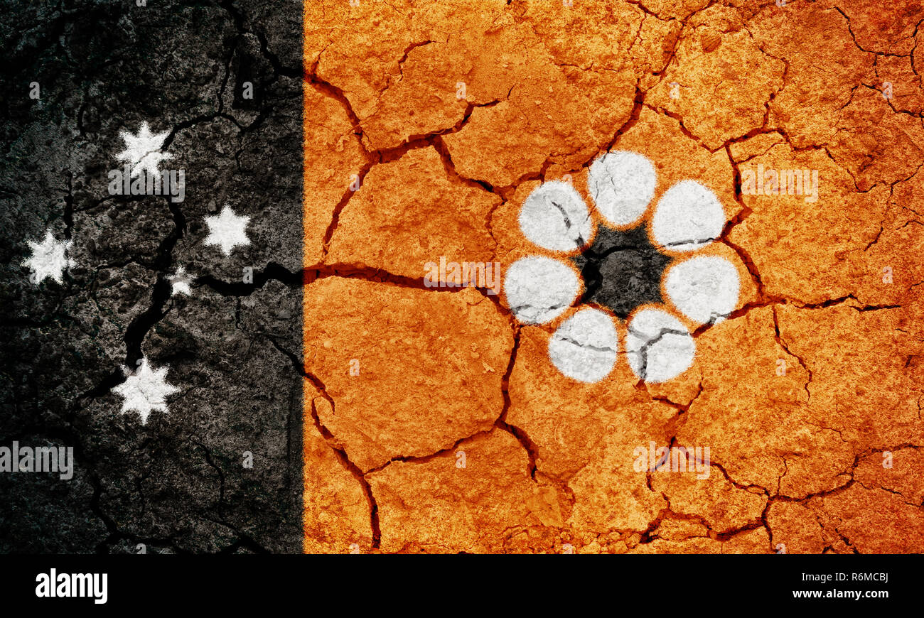 Northern Territory flag Stock Photo - Alamy