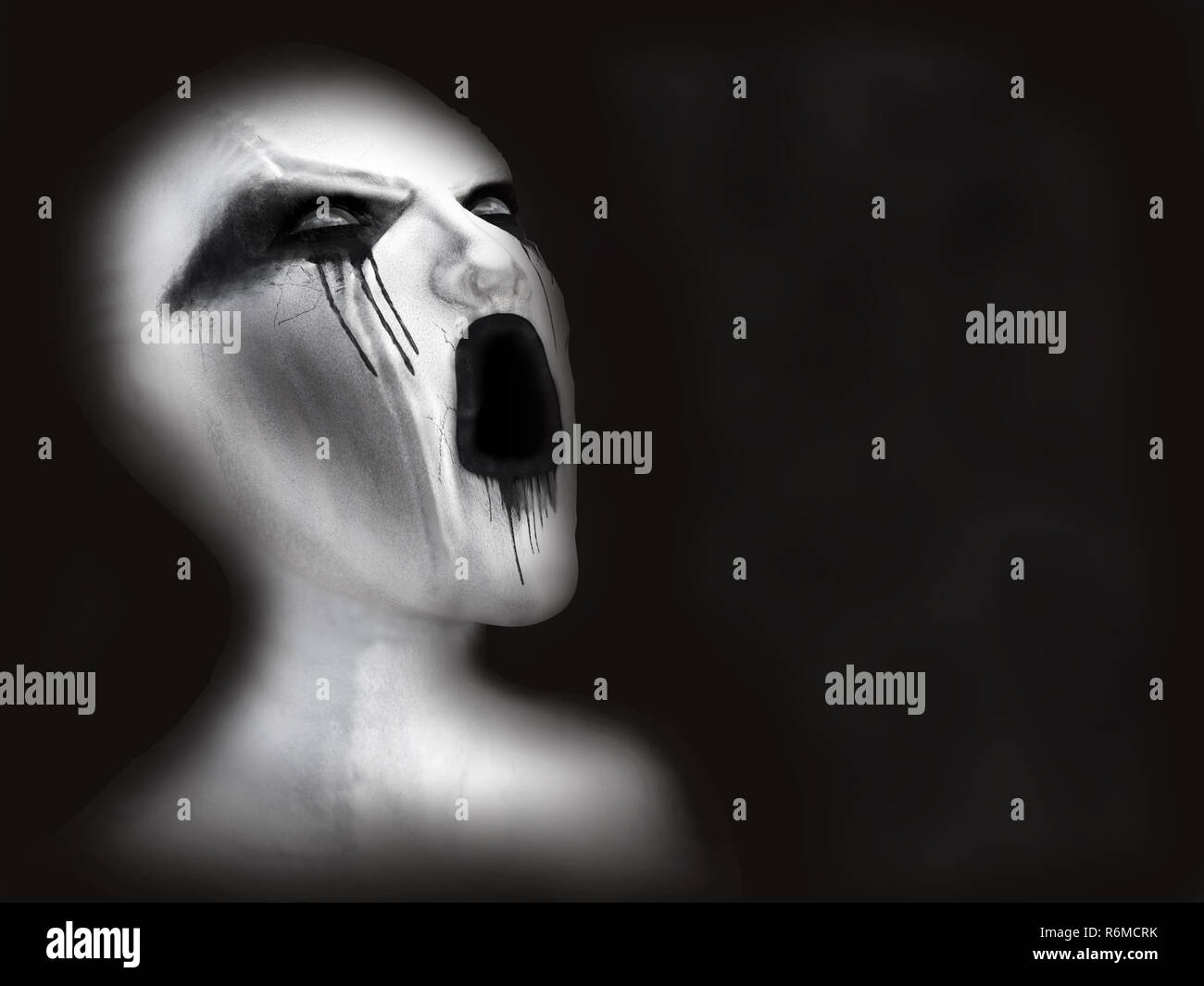Ghost Screaming Stock Photos & Ghost Screaming Stock Images - Alamy