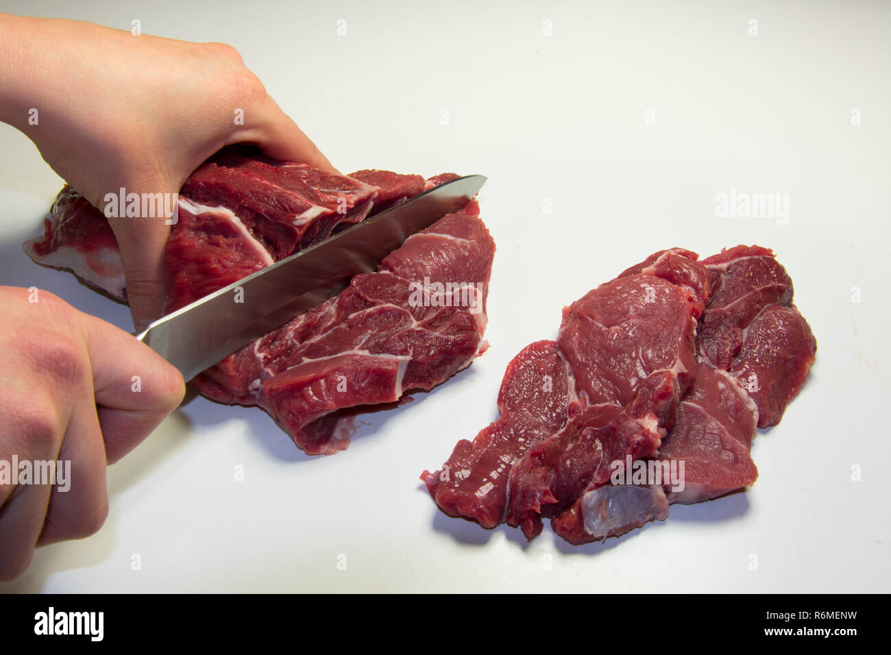 Prime beef thin hi-res stock photography and images - Alamy