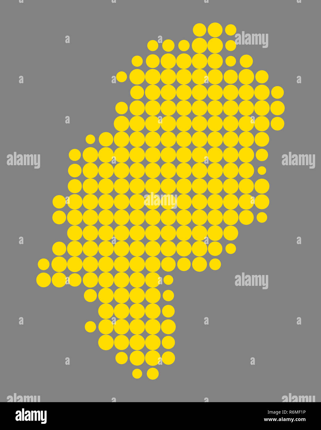 map of hesse Stock Photo - Alamy