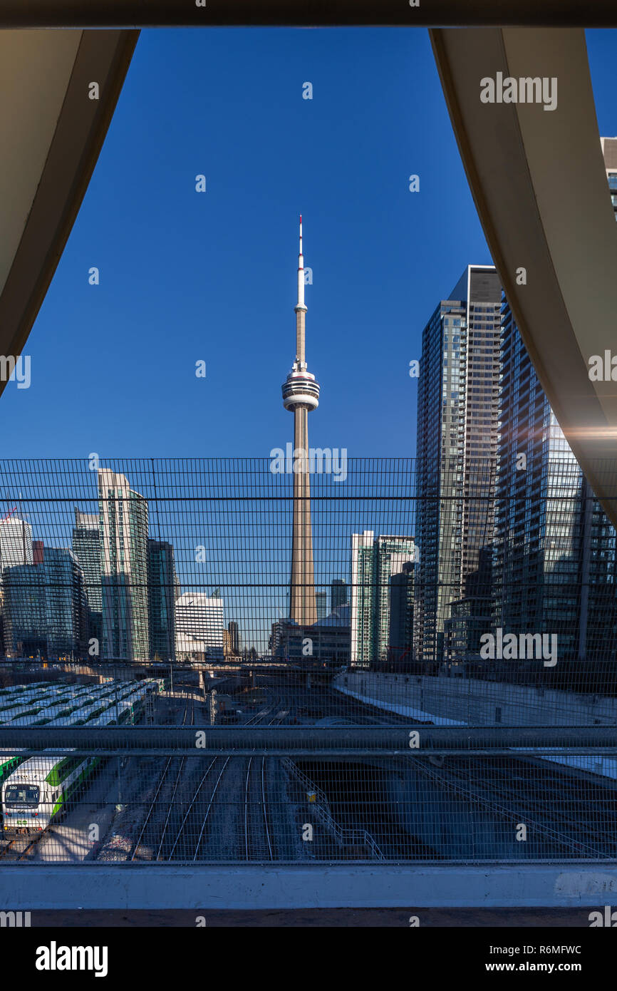 3 cn tower hi-res stock photography and images - Alamy