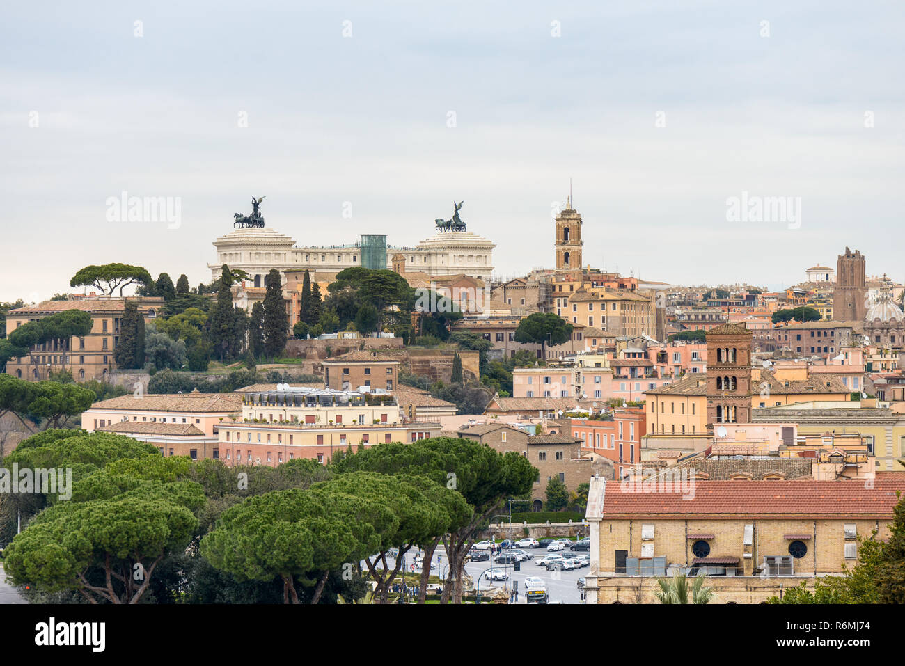 Landscape of Rome Stock Photo - Alamy