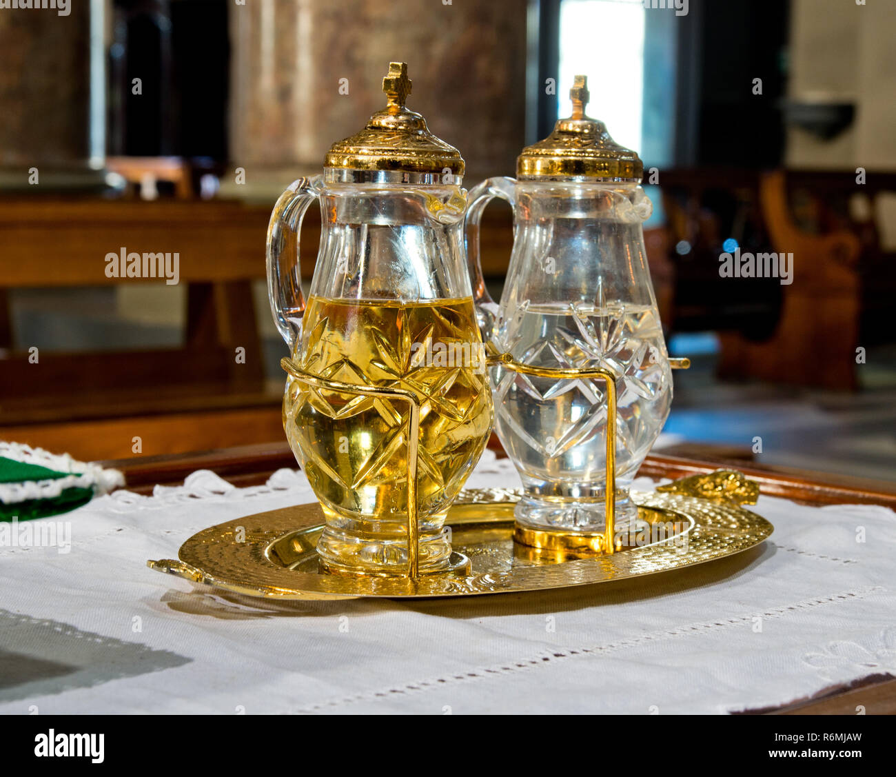 Catholic confirmation ritual hi-res stock photography and images - Alamy