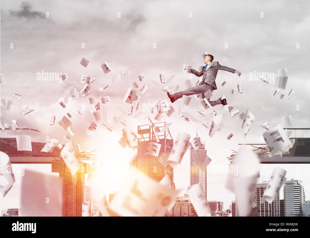 Problem and difficulties overcoming concept Stock Photo - Alamy