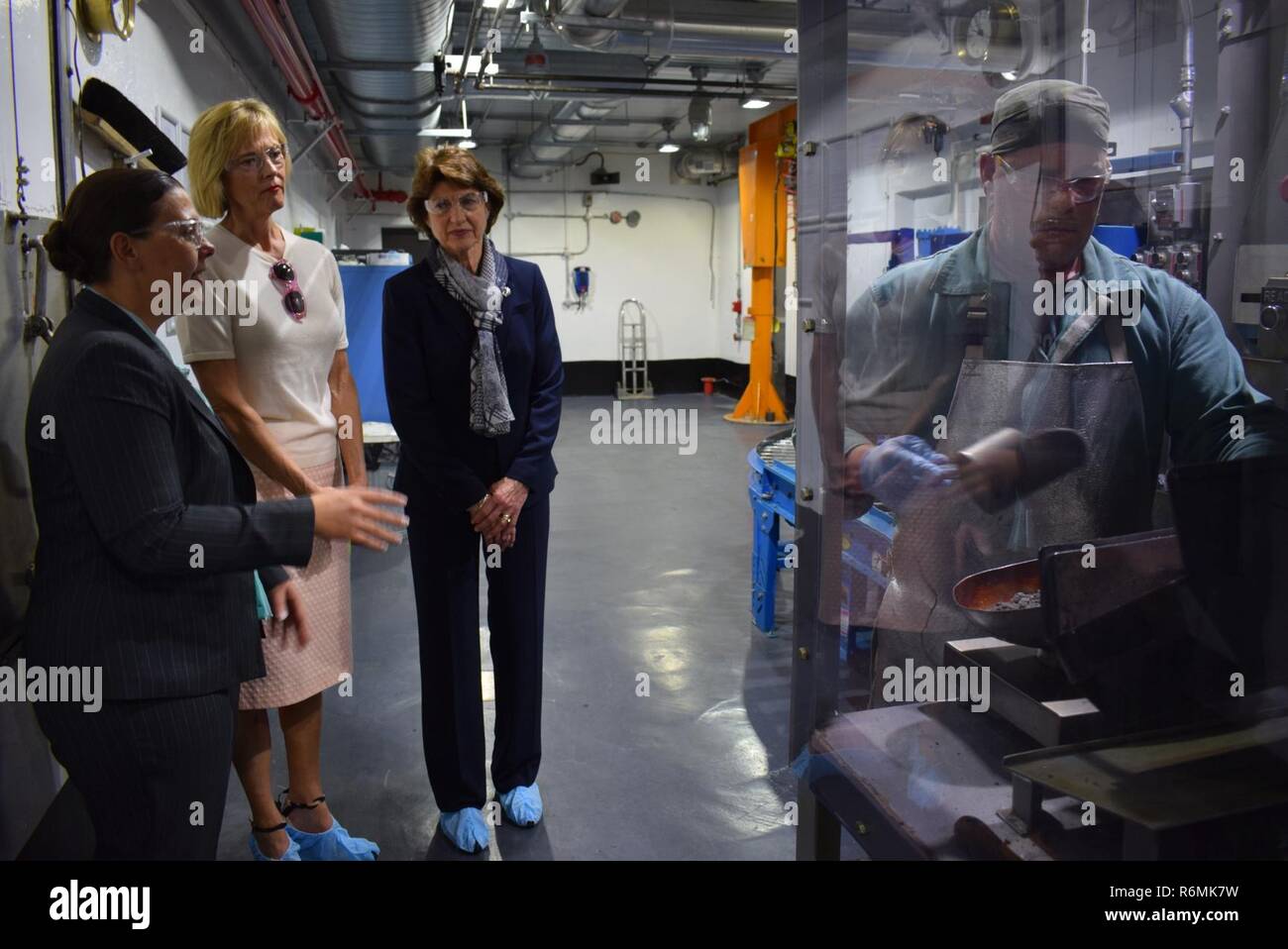 Lt. Gov. Suzanne Crouch toured CAAA’s pyrotechnic facility and future ...