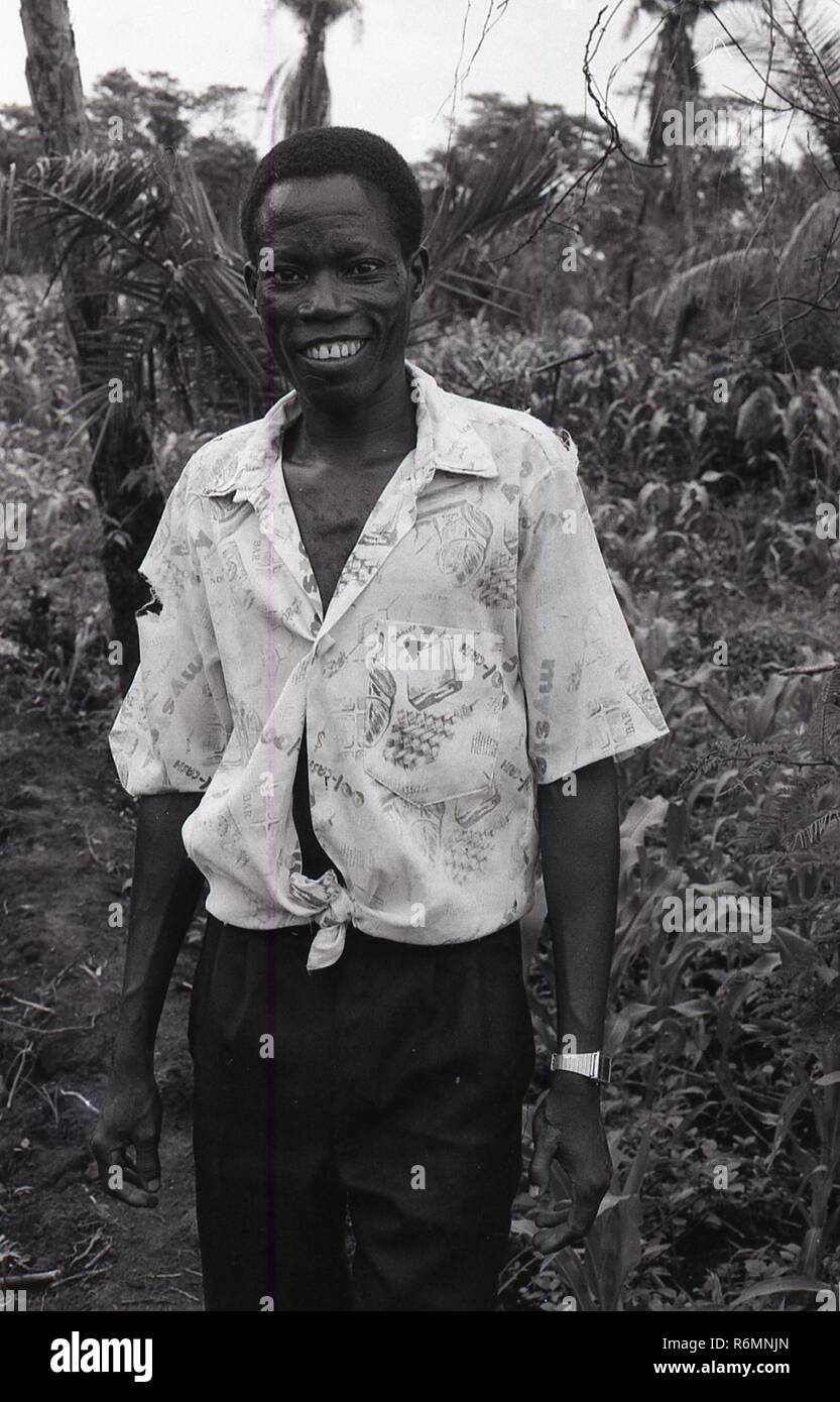 Local man in the field Stock Photo - Alamy