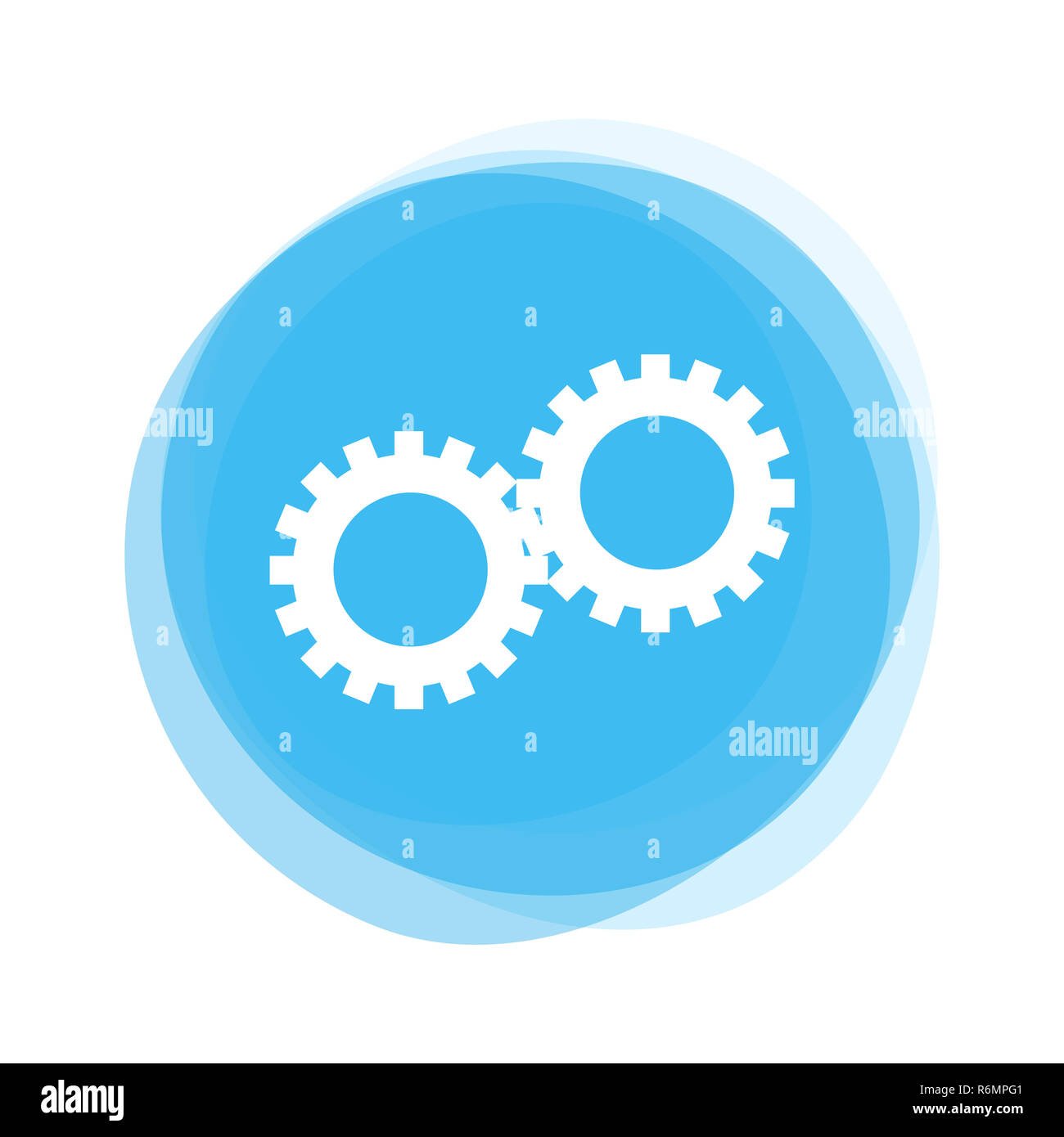 Blue light spots Cut Out Stock Images & Pictures - Alamy