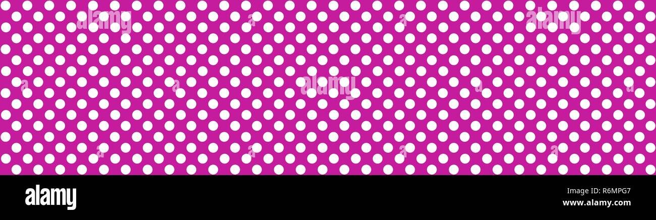 purple banner with white dots Stock Photo - Alamy