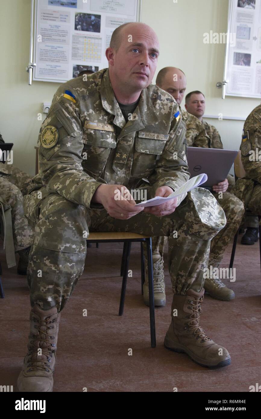Ukrainian air force officers hi-res stock photography and images - Alamy
