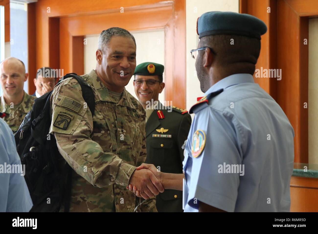 Lt. Gen. Michael Garrett, the commanding general of U.S. Army Central ...