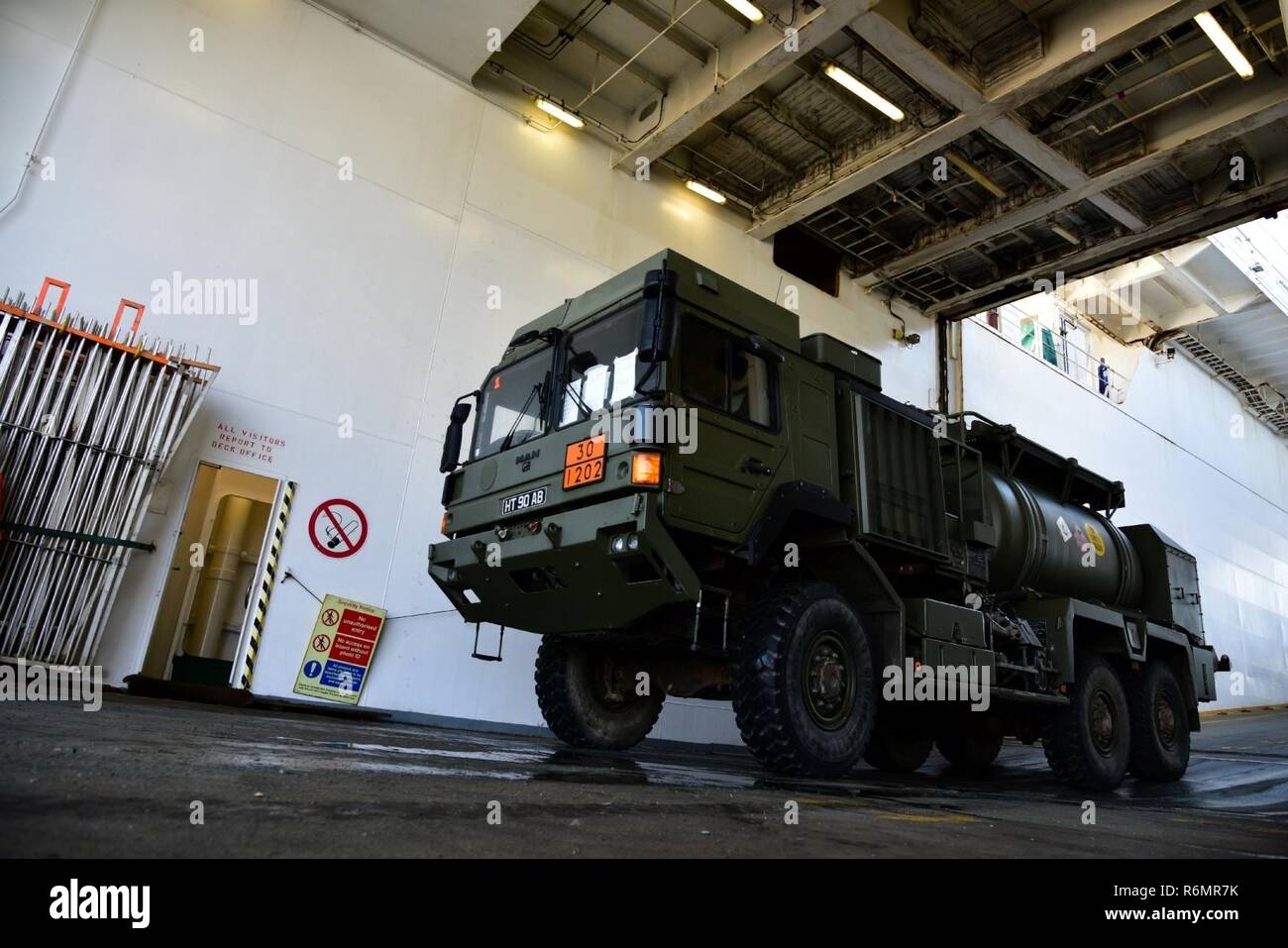 HURST POINT “RORO” London, UK ship arrival at Alexandroupolis Sea- Port ...