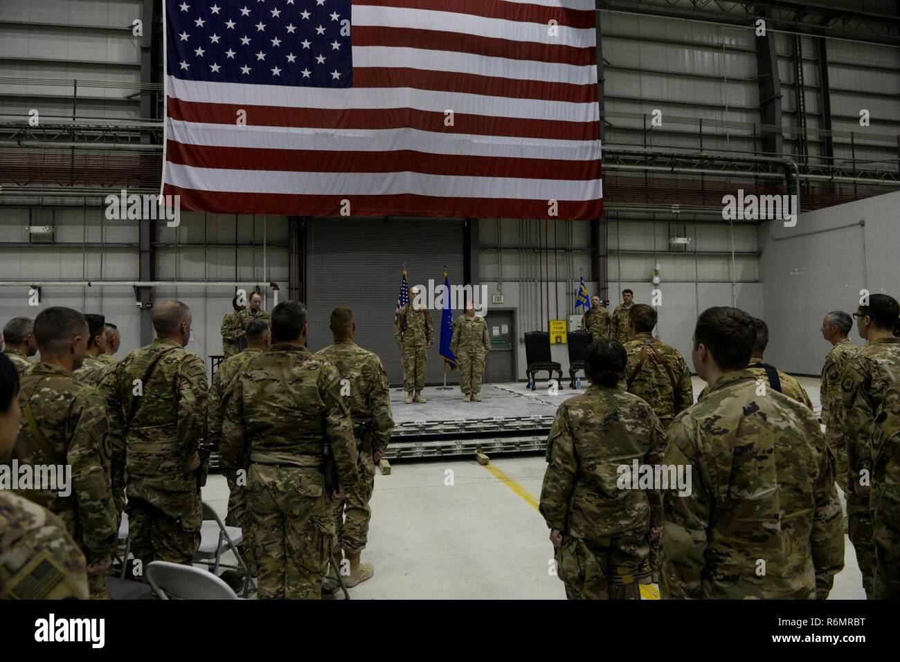 Col. Jason Bailey, 455th Expeditionary Operations Group commander, and ...