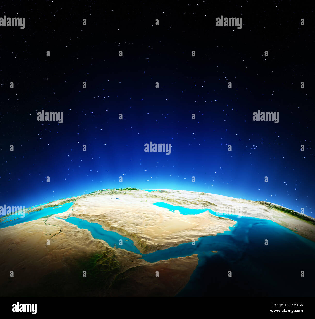 Earth map 3d rendering planet Stock Photo - Alamy