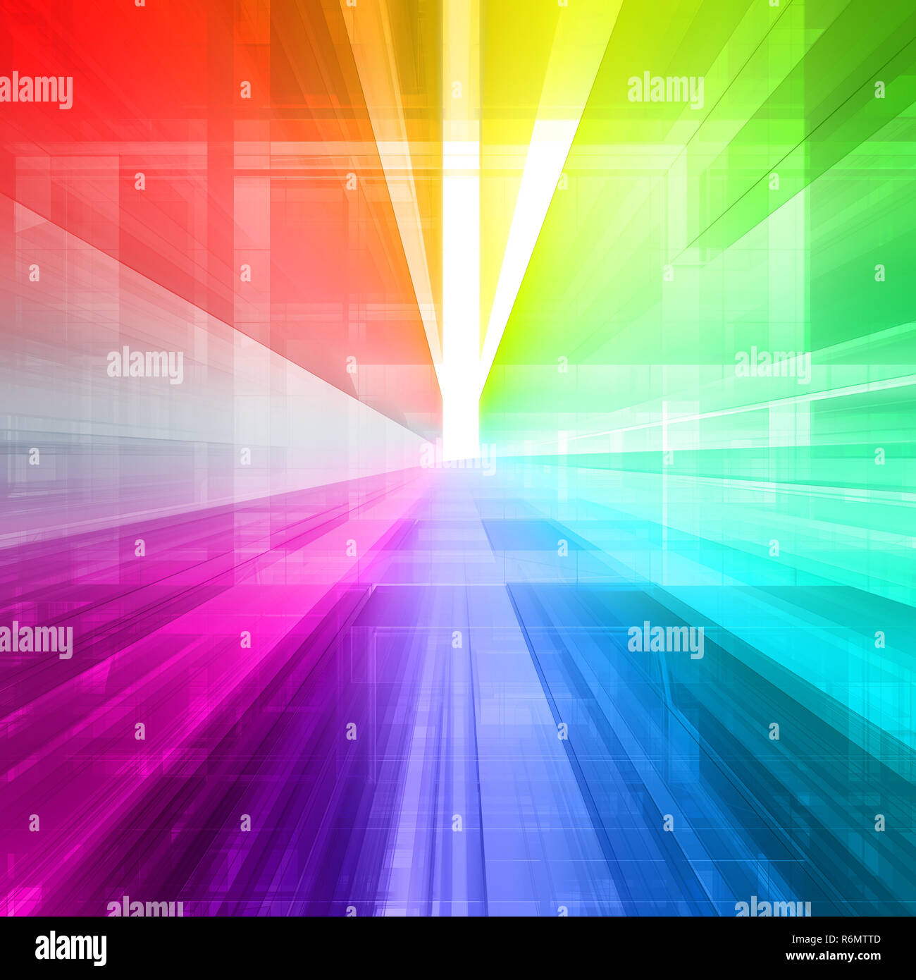 3d rendering ray building hi-res stock photography and images - Alamy