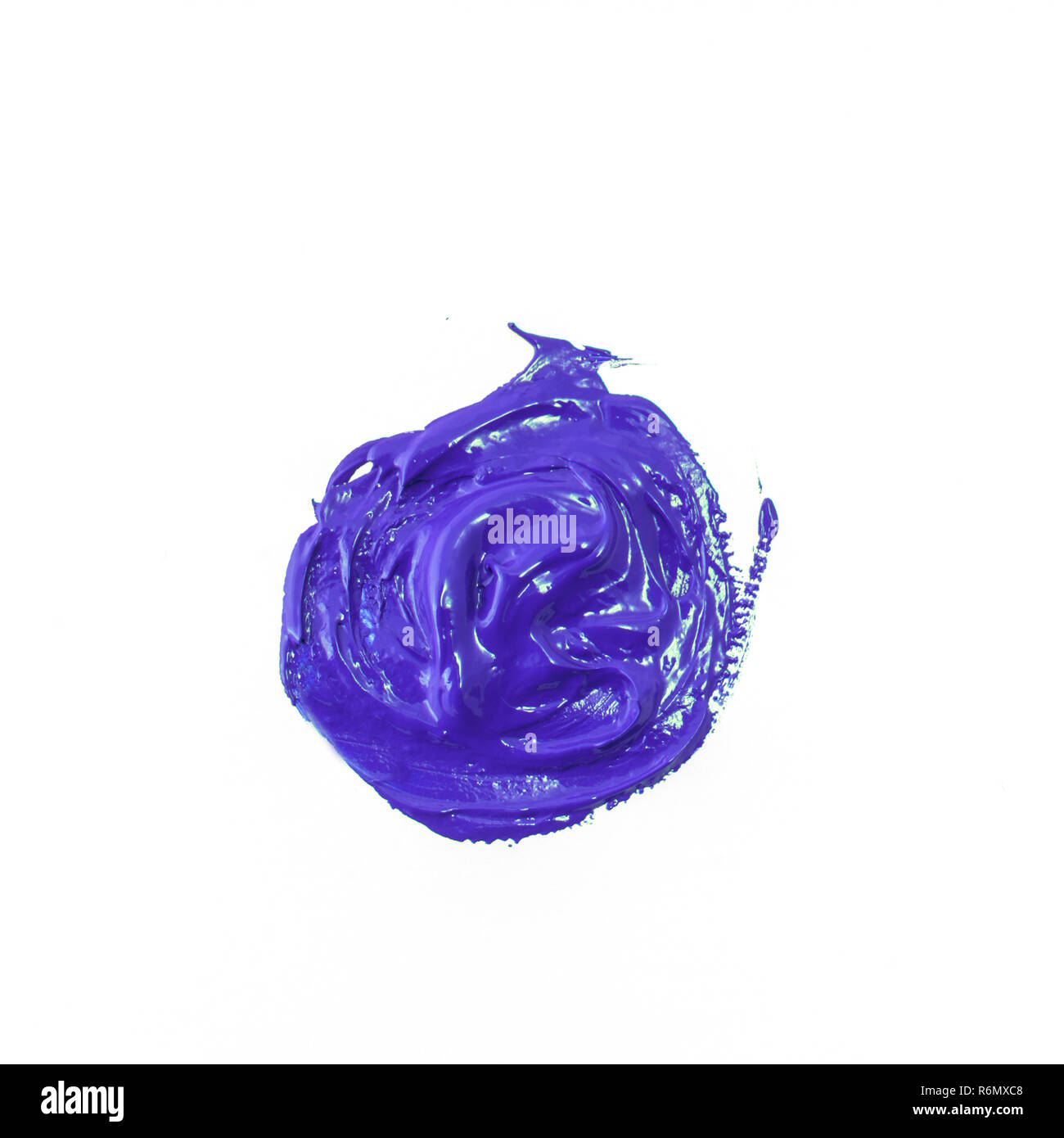 A stain of Acrylic color Stock Photo - Alamy