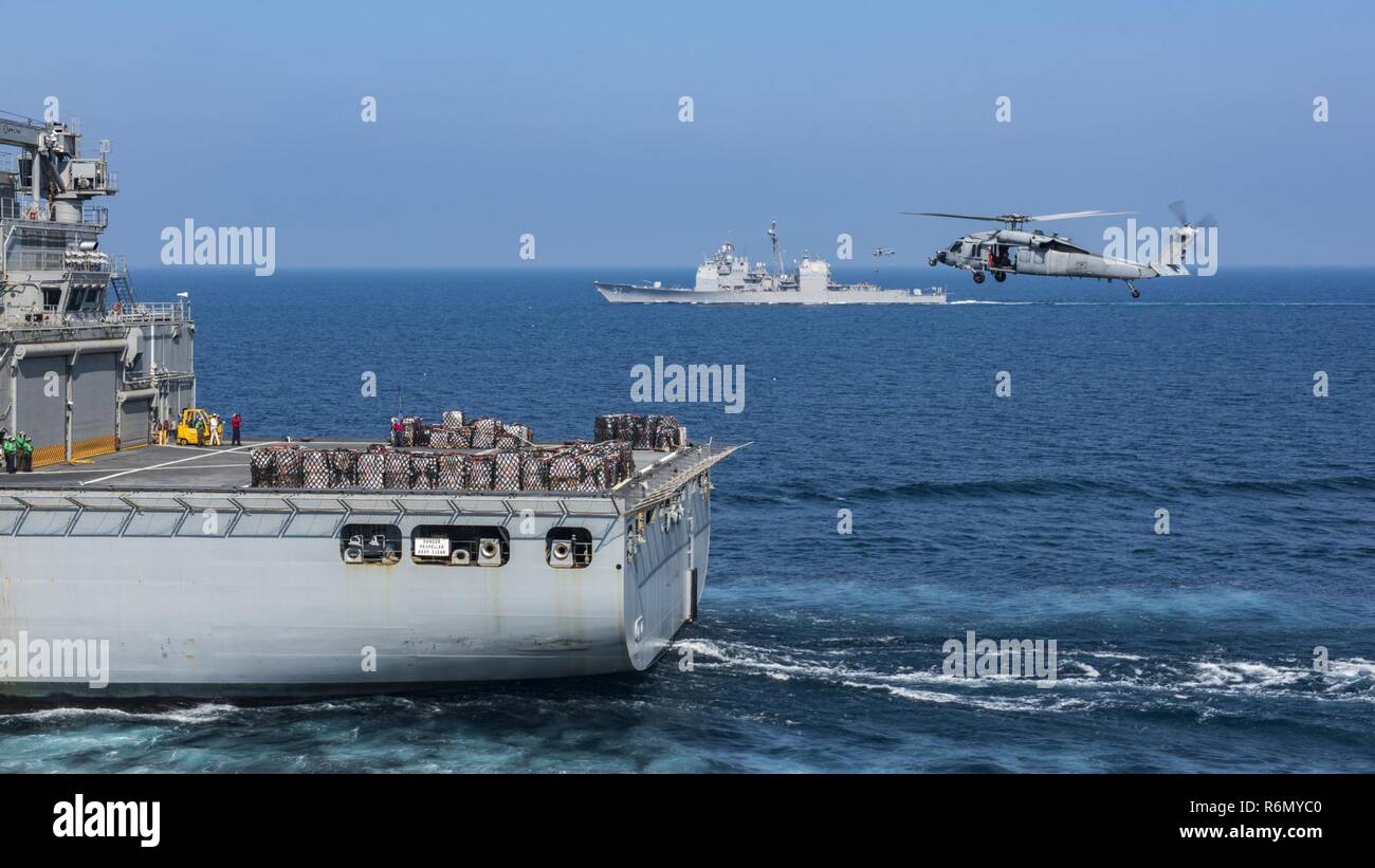PACIFIC OCEAN (May 25, 2017) An MH-60S Sea Hawk helicopter from the ...