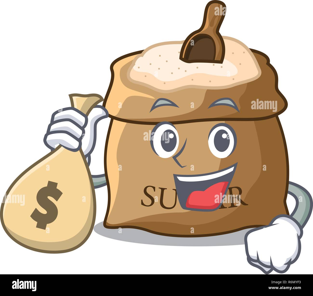 Cartoon Sugar Bag