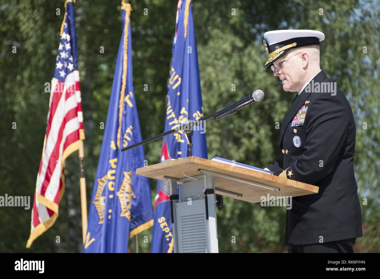 Rear Admiral Frank D. Whitworth, United States Africa Command was the ...